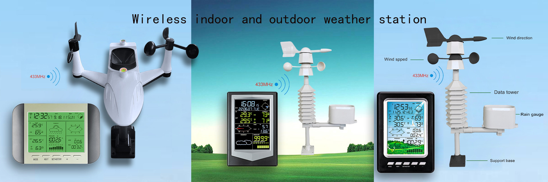 Quality Wireless Weather Station & Automatic Weather Station factory ...